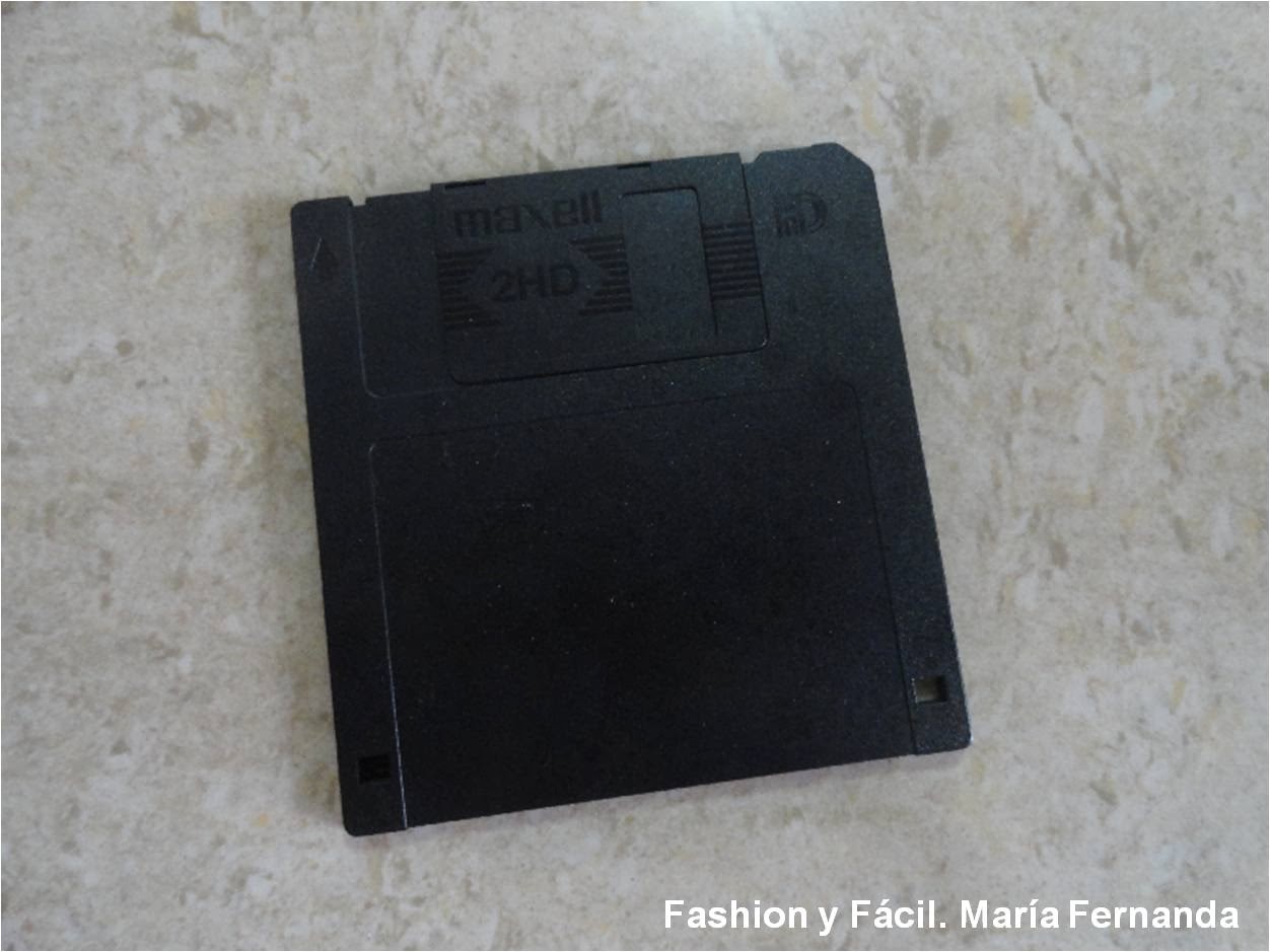Fashion y Fácil DIY: Eco DIY. Reciclar disketes. Qué hago con los ...