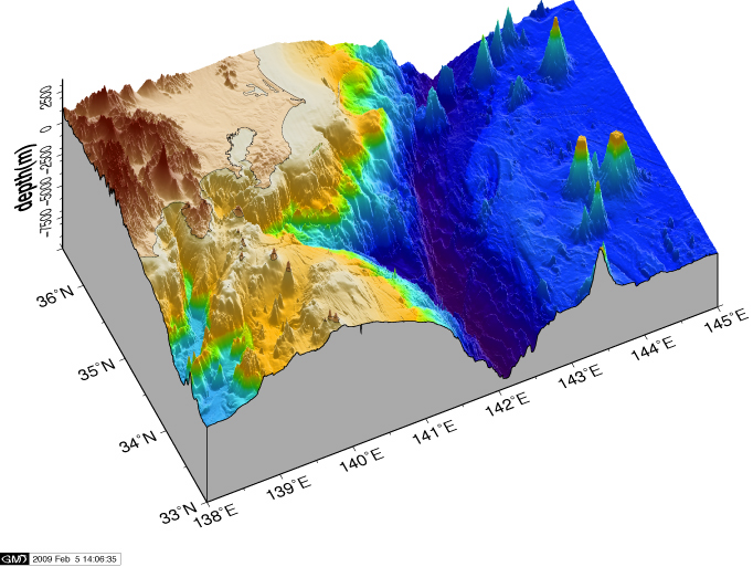 The world of deep sea : Japanese most deep point