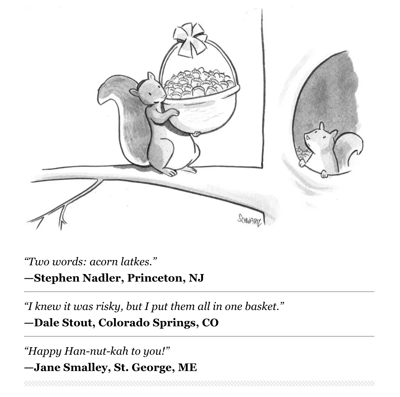 Attempted Bloggery: My Entries in the Moment Cartoon Caption Contest ...