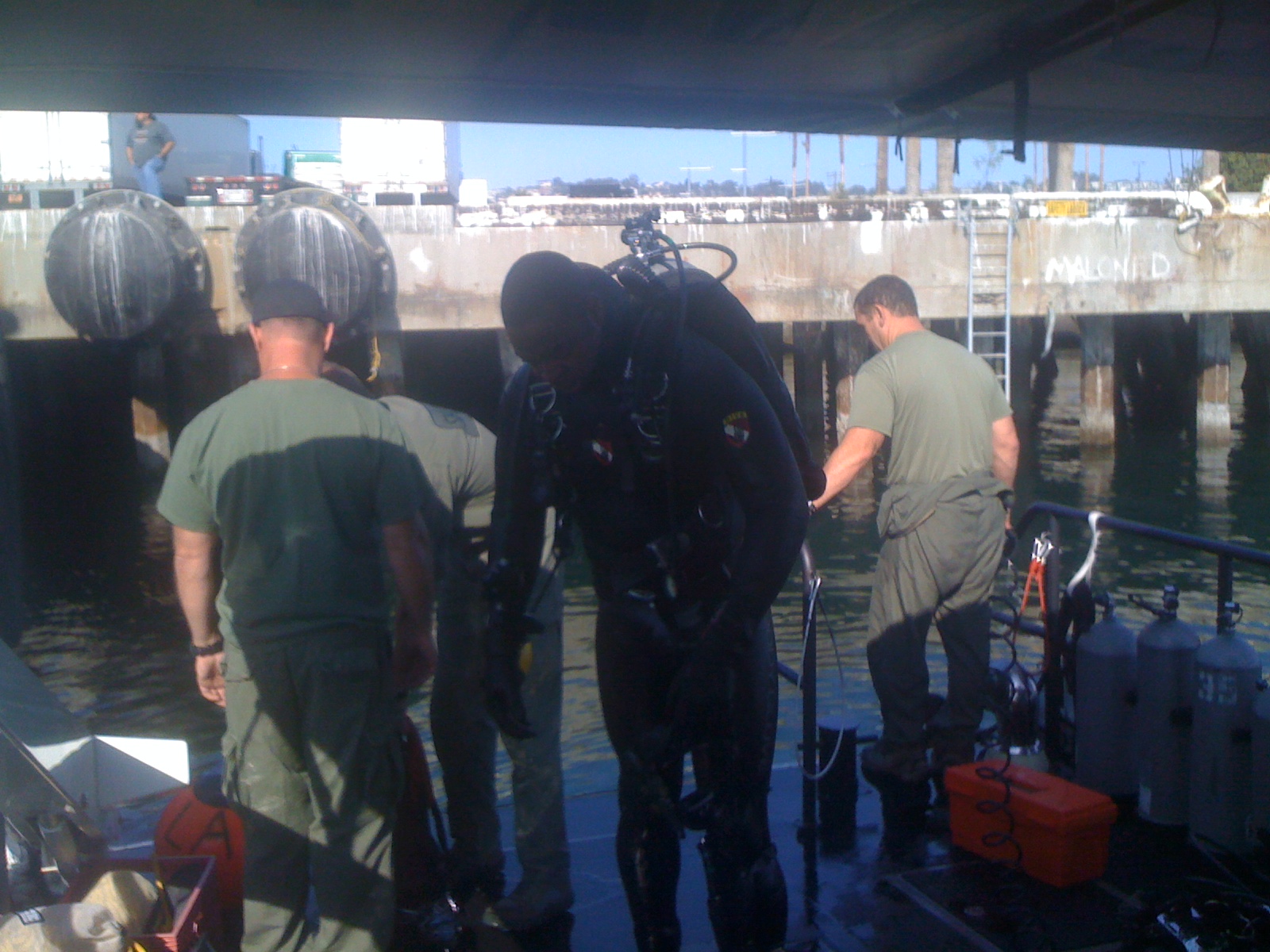 LAFD- Dive Search and Rescue Team: Multi-Agency Training- LA County ...
