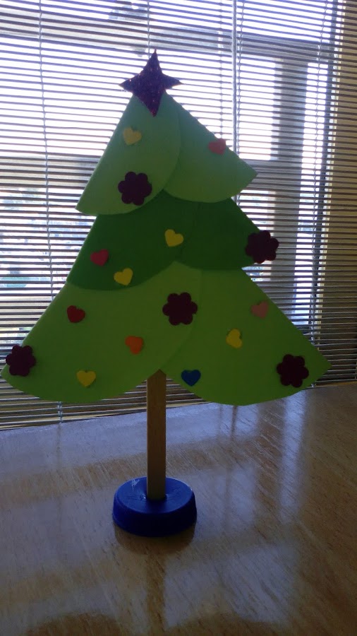 Árbol de navidad manualidad | Manualidades