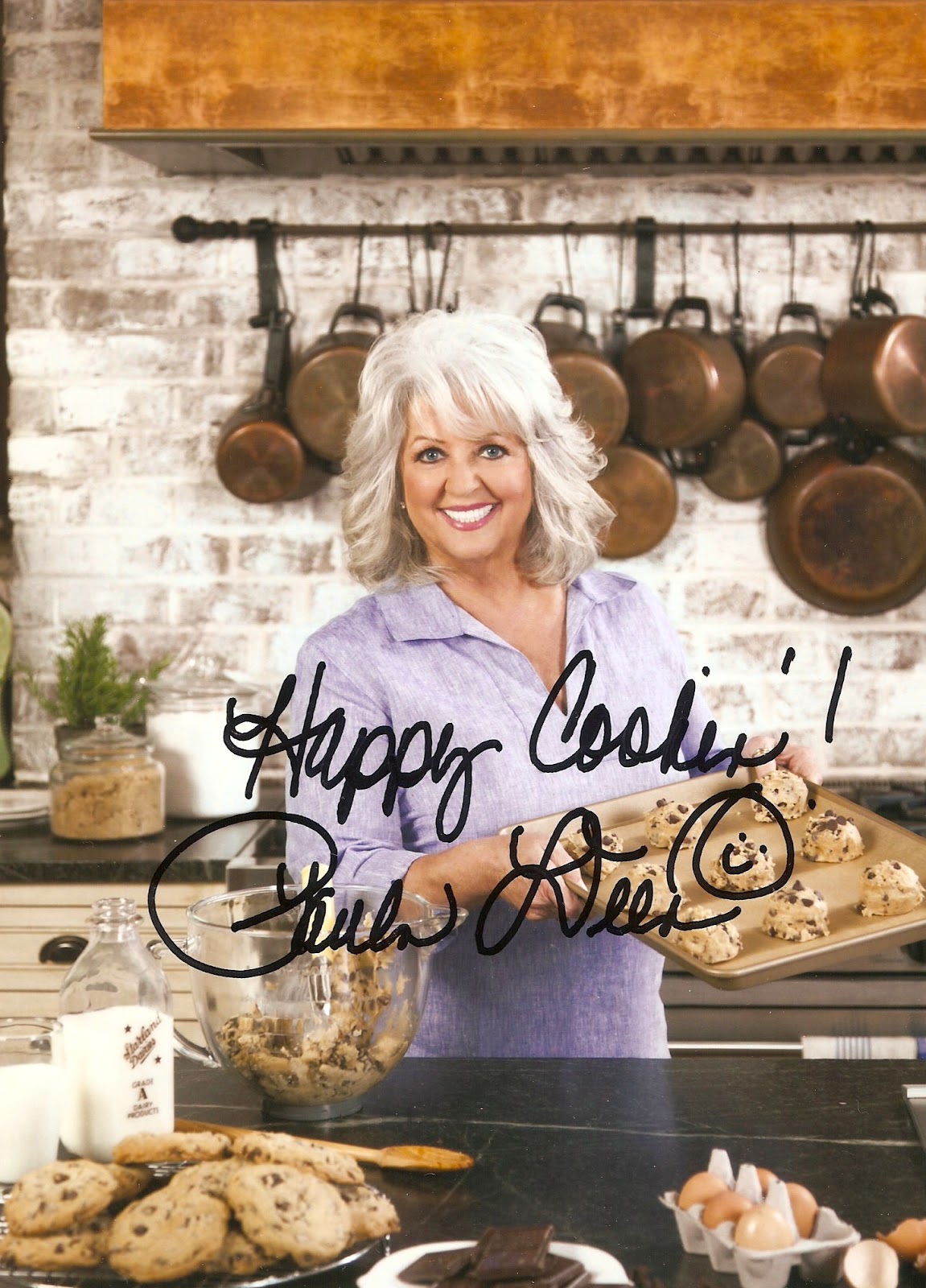 Chris Autographs: Paula Deen
