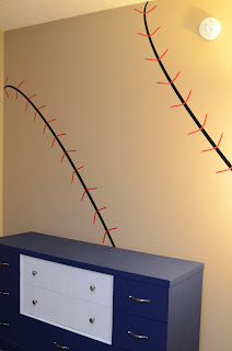 The Vinyl Express : Baseball Wall