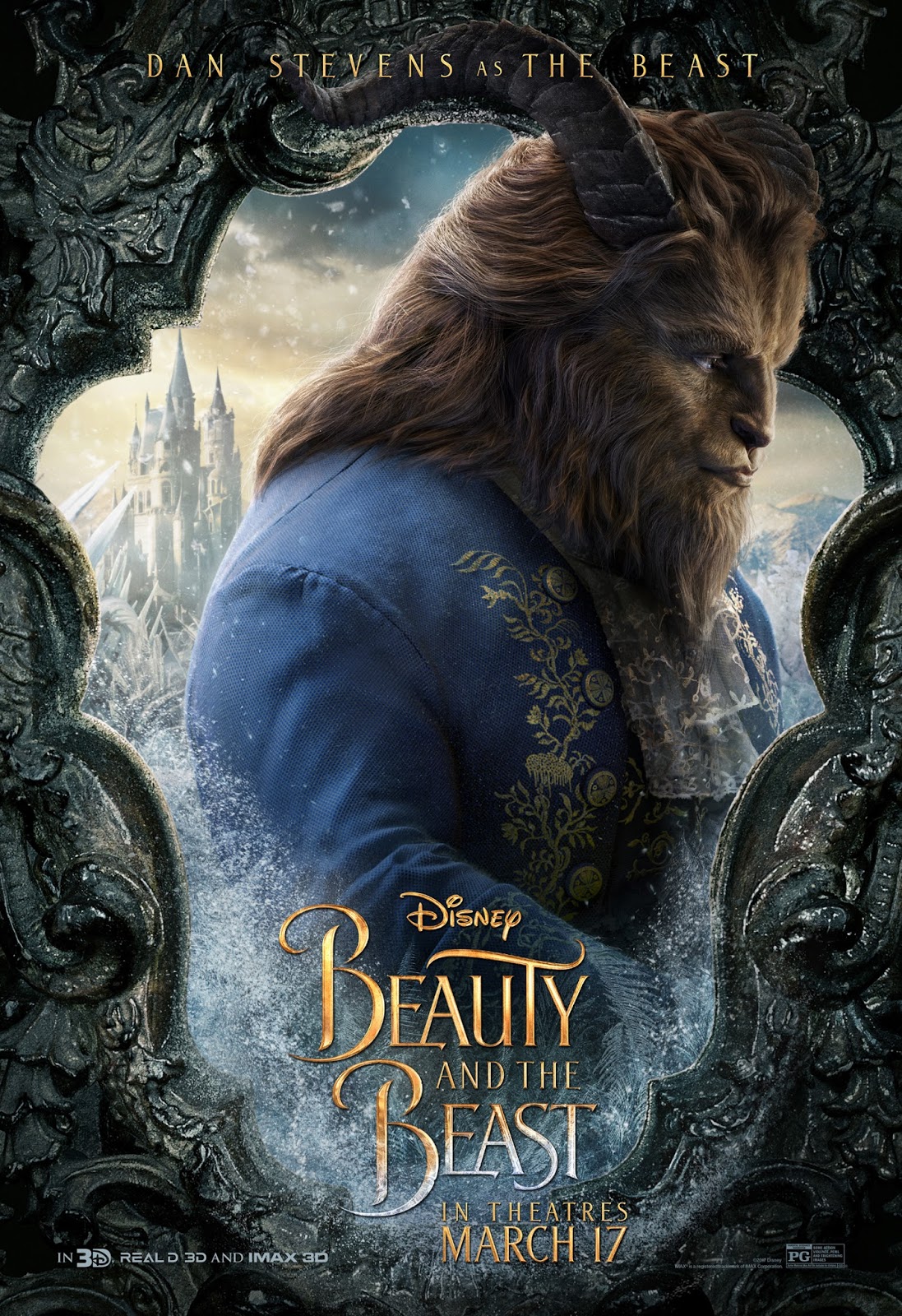 Sasaki Time: Beauty and The Beast Character Poster - The Beast
