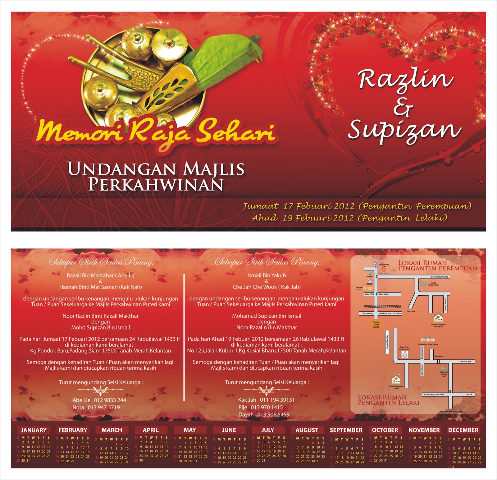 MF GRAPHIC Printing And Advertising: Kad Kahwin Customade Design