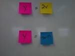 Mrs. Graham's Math: Post it note substitution