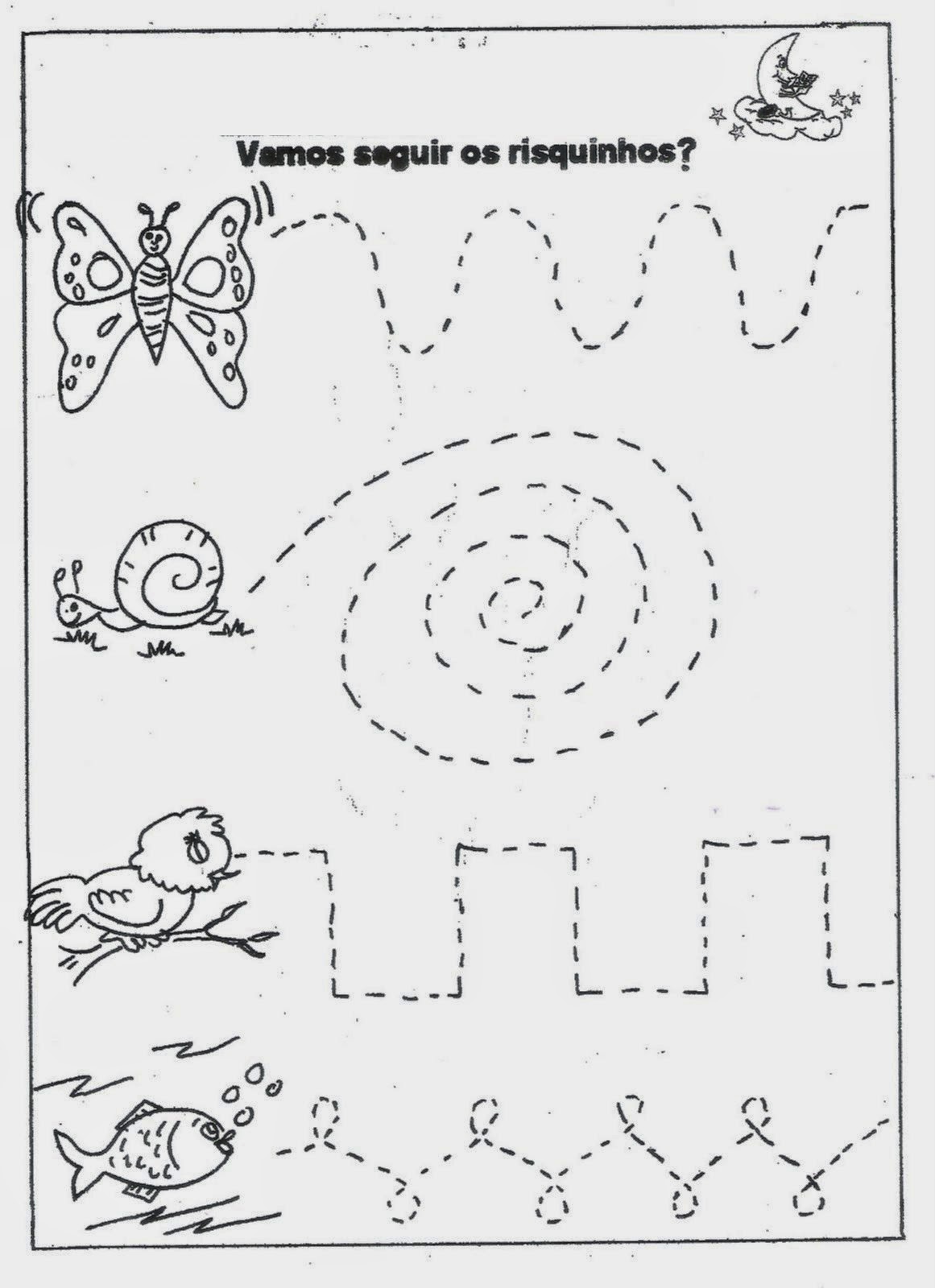 Atividades De CoordenaÇÃo Motora Dos Numerais De 1 A 10 9C1