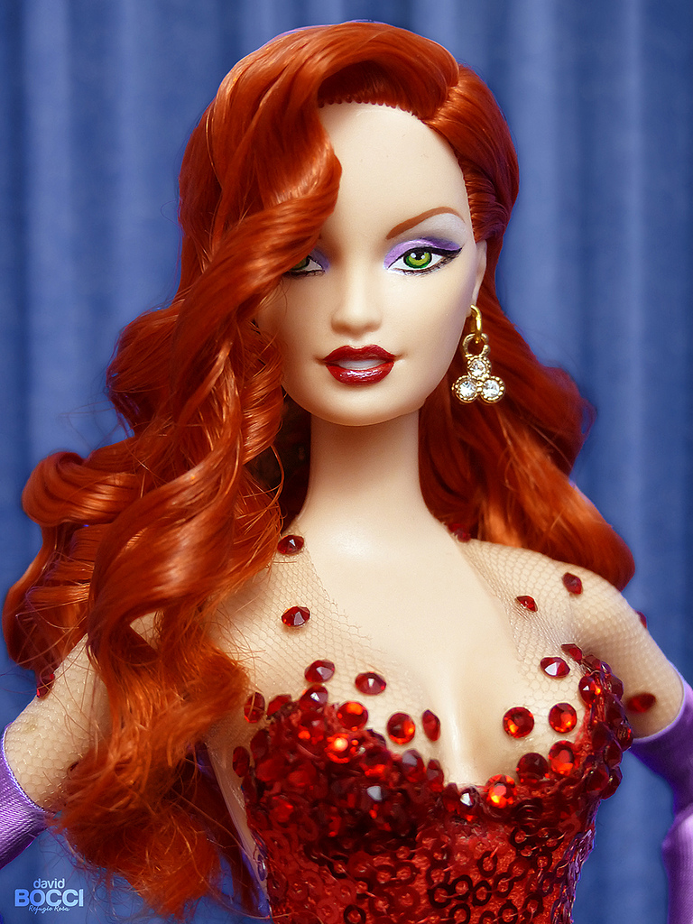 A Jessica Rabbit Site Jessica Rabbit Custom Doll By David Bocci