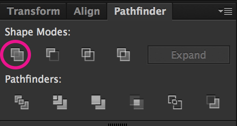 Illustrator & Photoshop Tutorials: Using The Pathfinder Tool (Illustrator)
