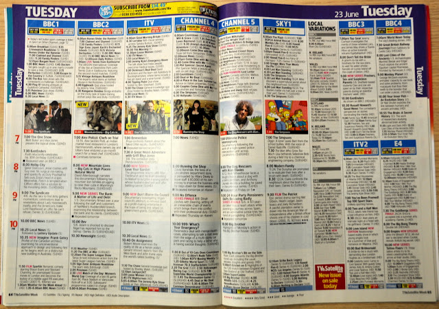 XPLORADIO: Angielskie tygodniki telewizyjne - UK TV Guides