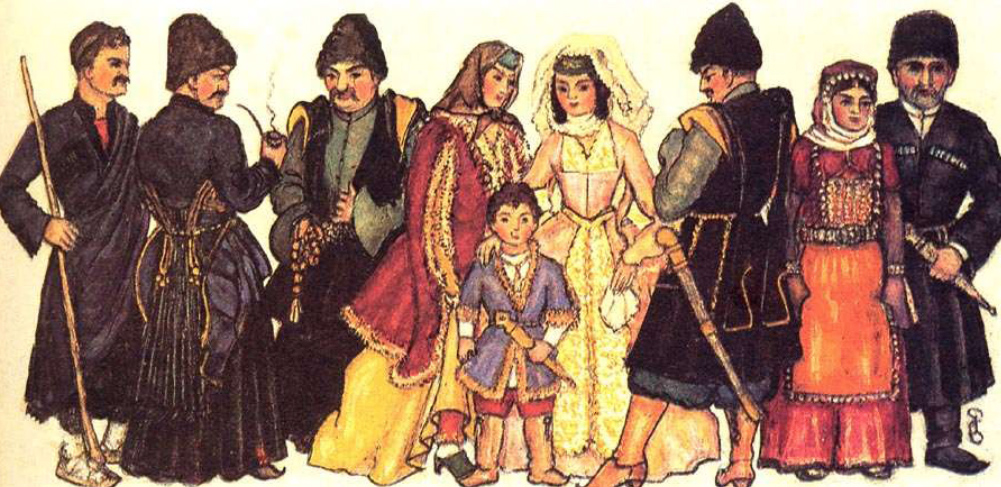 Novel Adventurers: Georgian Folk Costumes