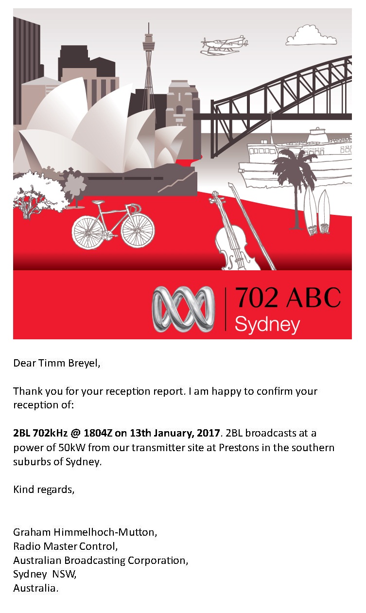 SOUTH EAST ASIA DXING: ABC Sydney (Station 2BL)