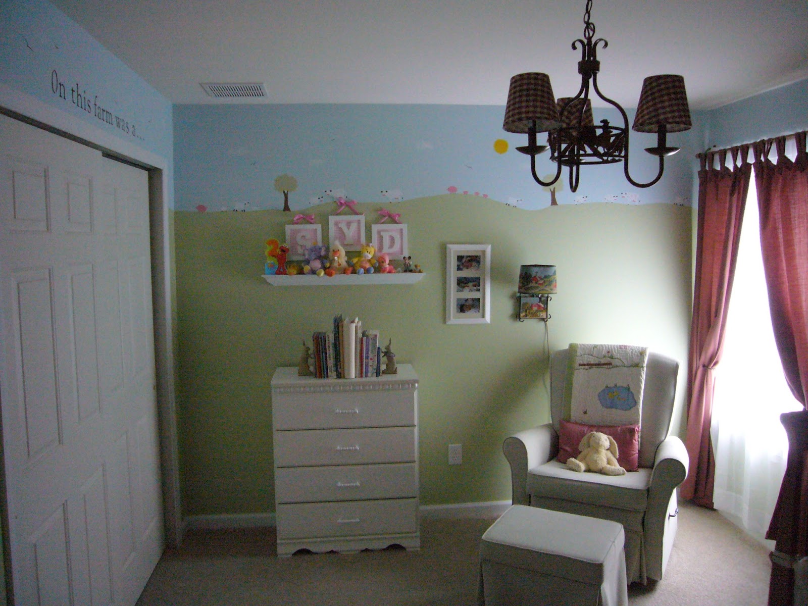 Recalling My Kids Farm Theme Nursery
