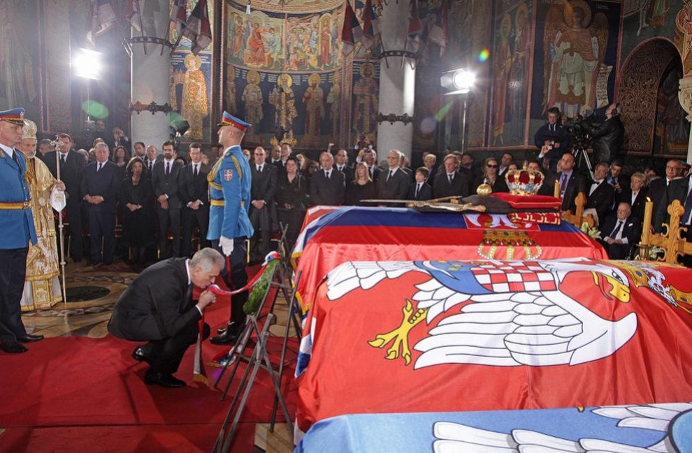 Eurohistory: Serbia: State Funeral for King Peter II and Others