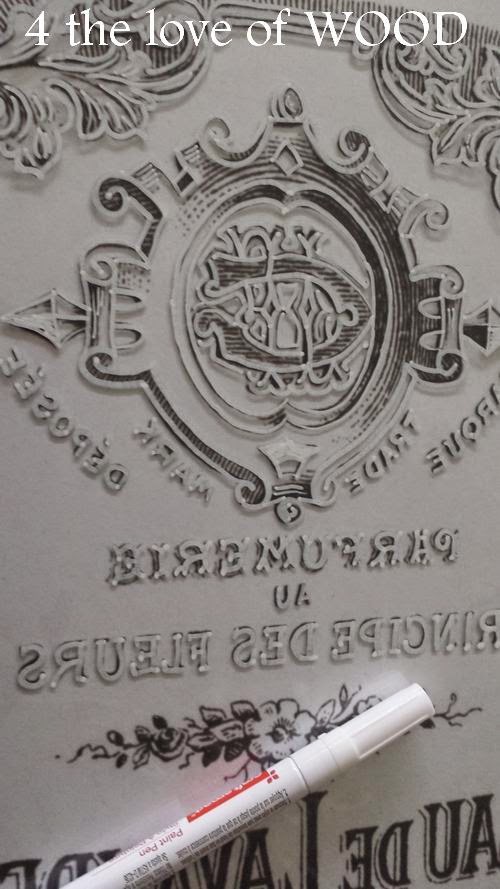 4 the love of wood: HOW I DRAW GRAPHICS ON GLASS - diy tutorial