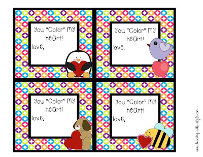 Classroom Freebies Too: Last Minute V-Day