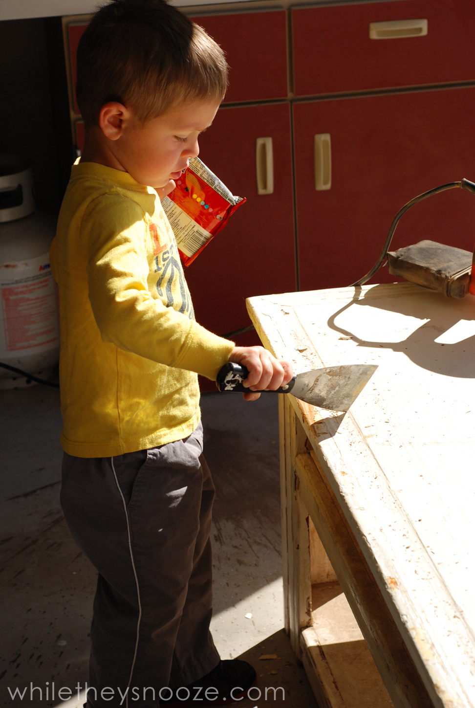 While They Snooze: Creating with the Stars: Week 3 - Painting