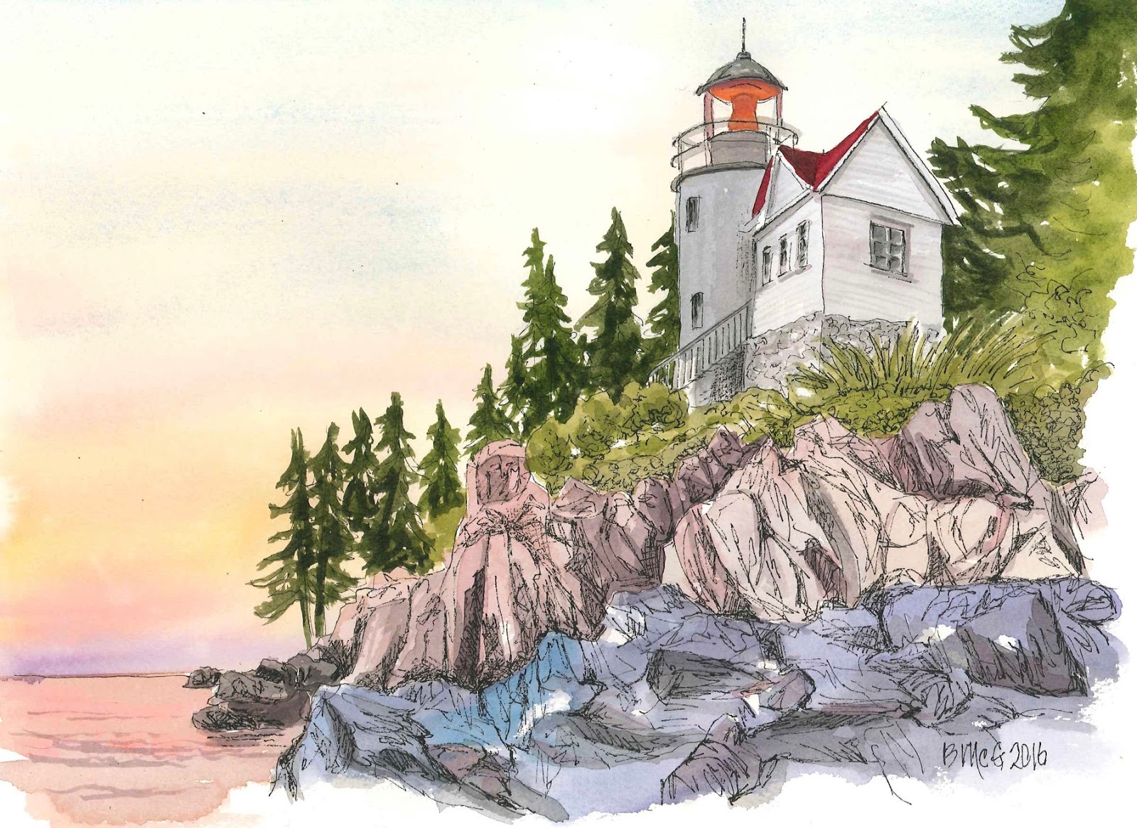 Barbara McGregor Art: Acadia National Park