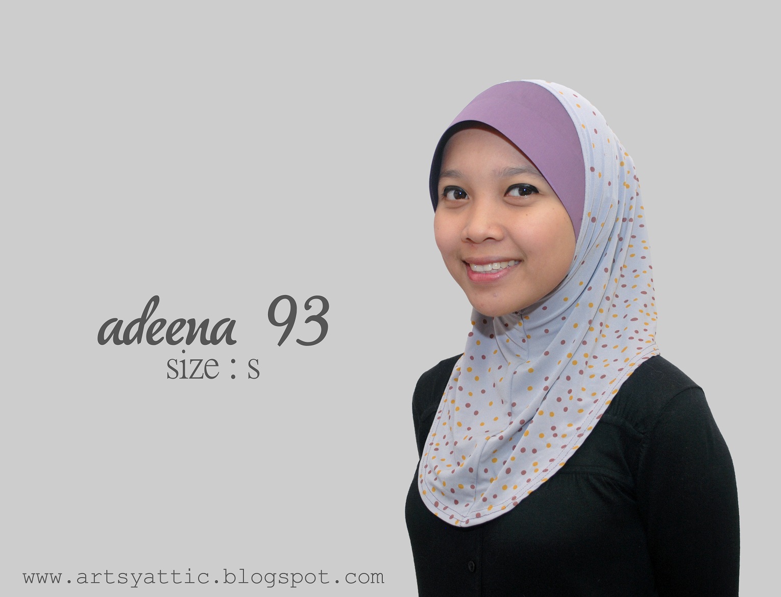 Artsy Attic: Adeena Instant Hijab #12