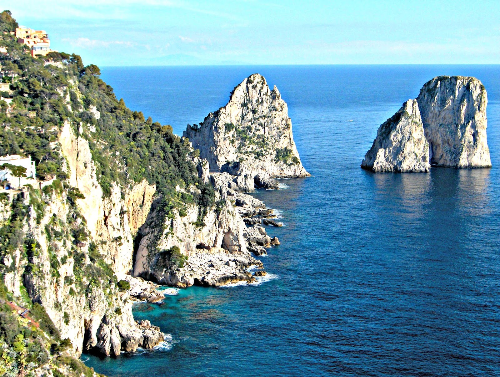 Travelblogger: Városlátogatások: Capri szigete