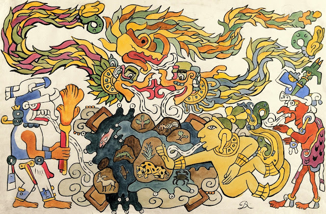 Popol Vuh Creation theory