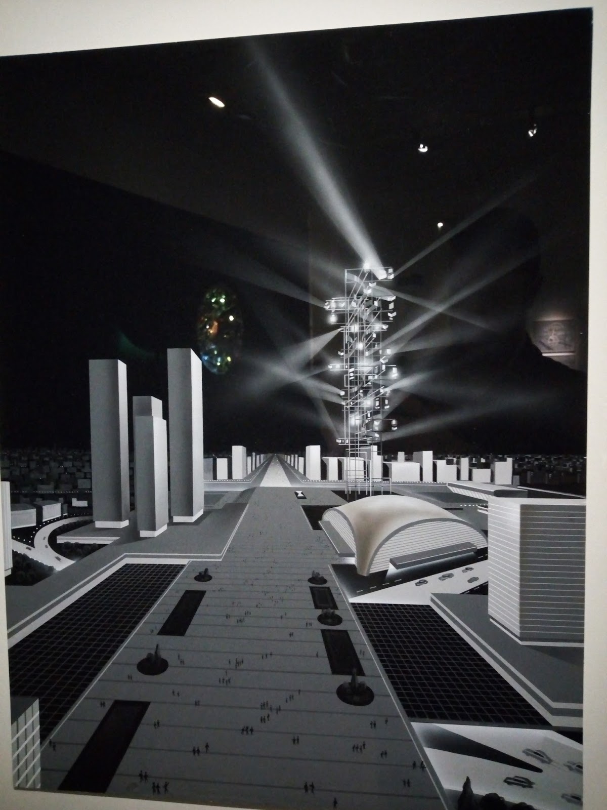 V&A: Tour Lumière Cybernétique de La Défense - Nicolas Schaffer (1970)