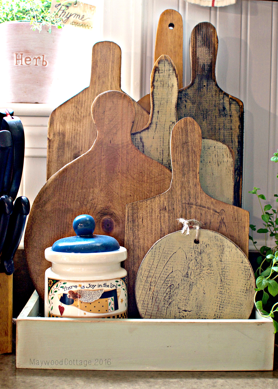 Maywood Cottage: Chop...Chop. Collection of Cutting Boards.
