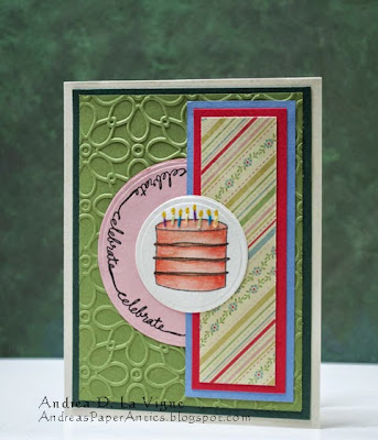 Andrea's Paper Antics: Celebrate--with Cake!