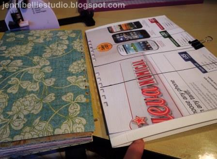 Jennibellie Studio: Smash Book Tutorial - Part One: The Book
