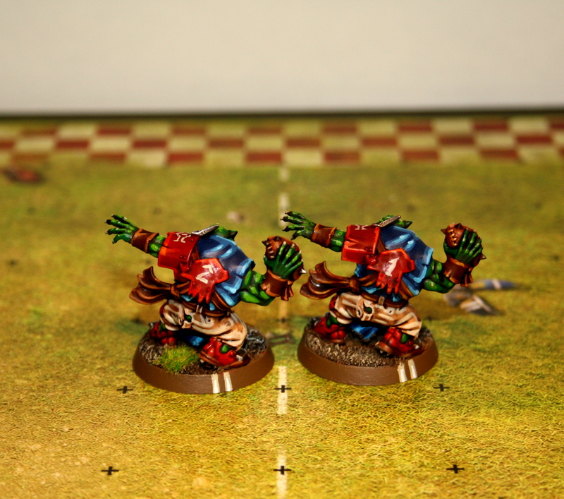 The Art of War: Blood Bowl: New Orcs in Gouged Eye Colors