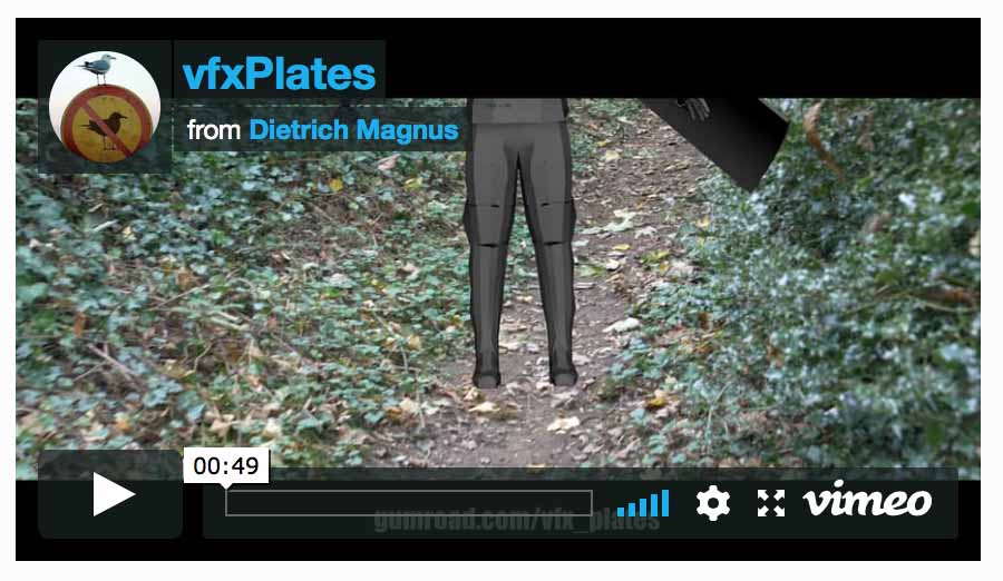 Bucks Animation Blog: Tracked Plates for VFX Animators