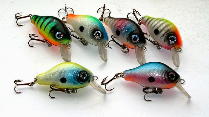 MH custom lures: Current Range