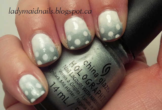 Lady Maid Nails: Nail Challenge 2013: Day 11, Polka Dots