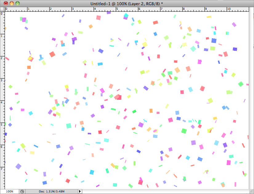 Erin B Dewalt : Photoshop Confetti Brush