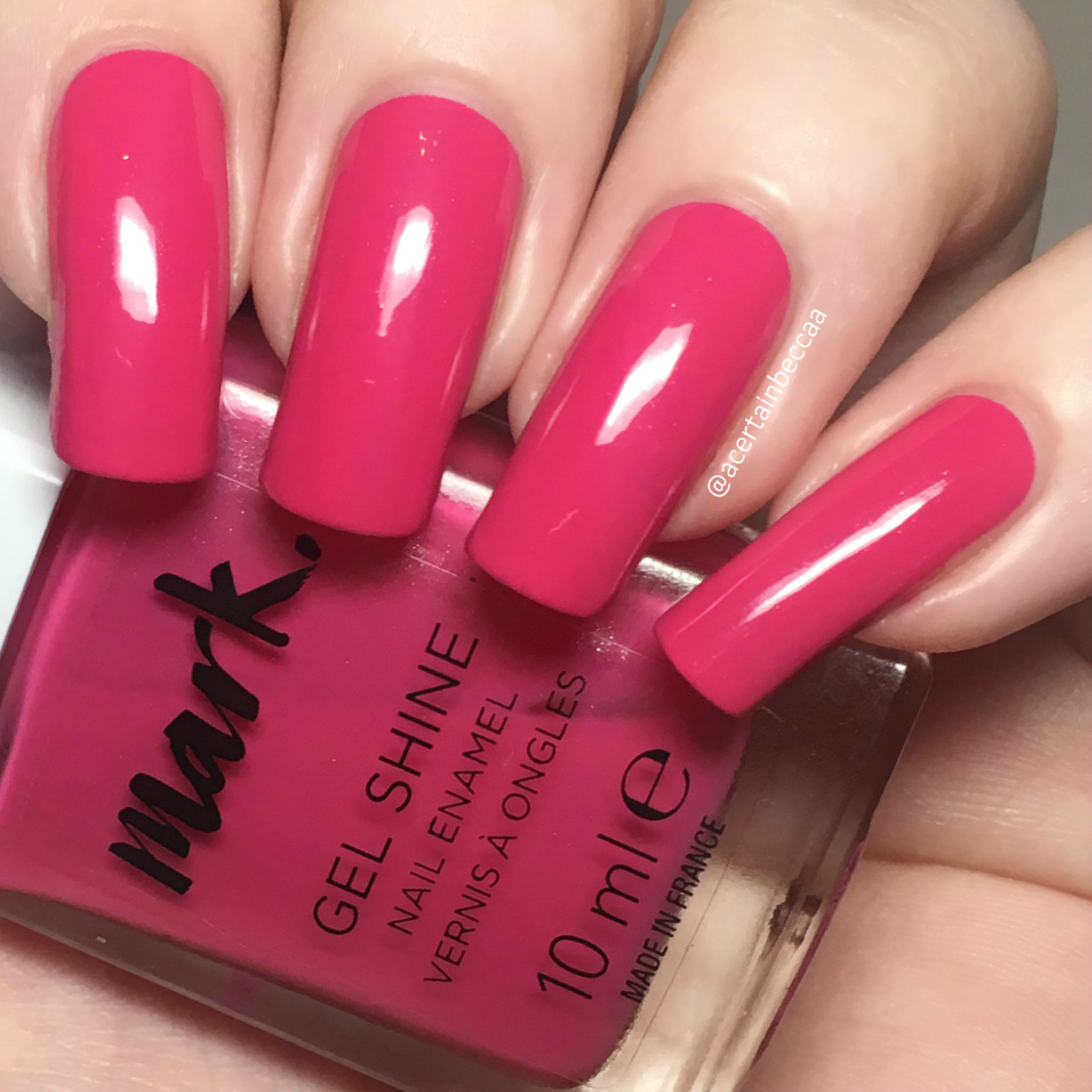 A Certain Becca Nails: Avon's Mark Gel Shine Polish - Swatches & Review