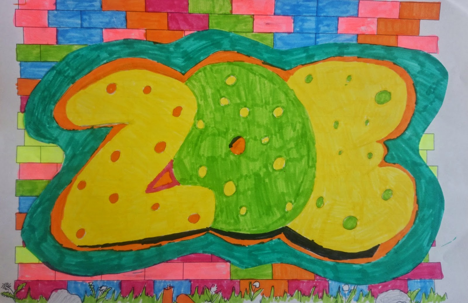 Kunstgalerie der Goethe Schule Eberswalde: Graffiti