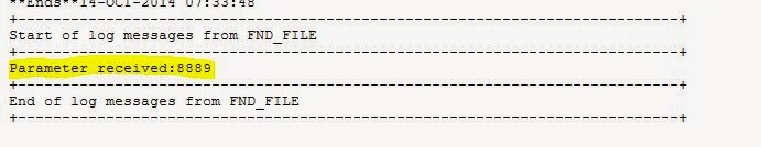 Learning SOA: Register your Pl/SQL procedure as Concurrent program in Oracle apps