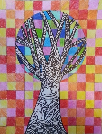 a faithful attempt: Circle Grid Trees