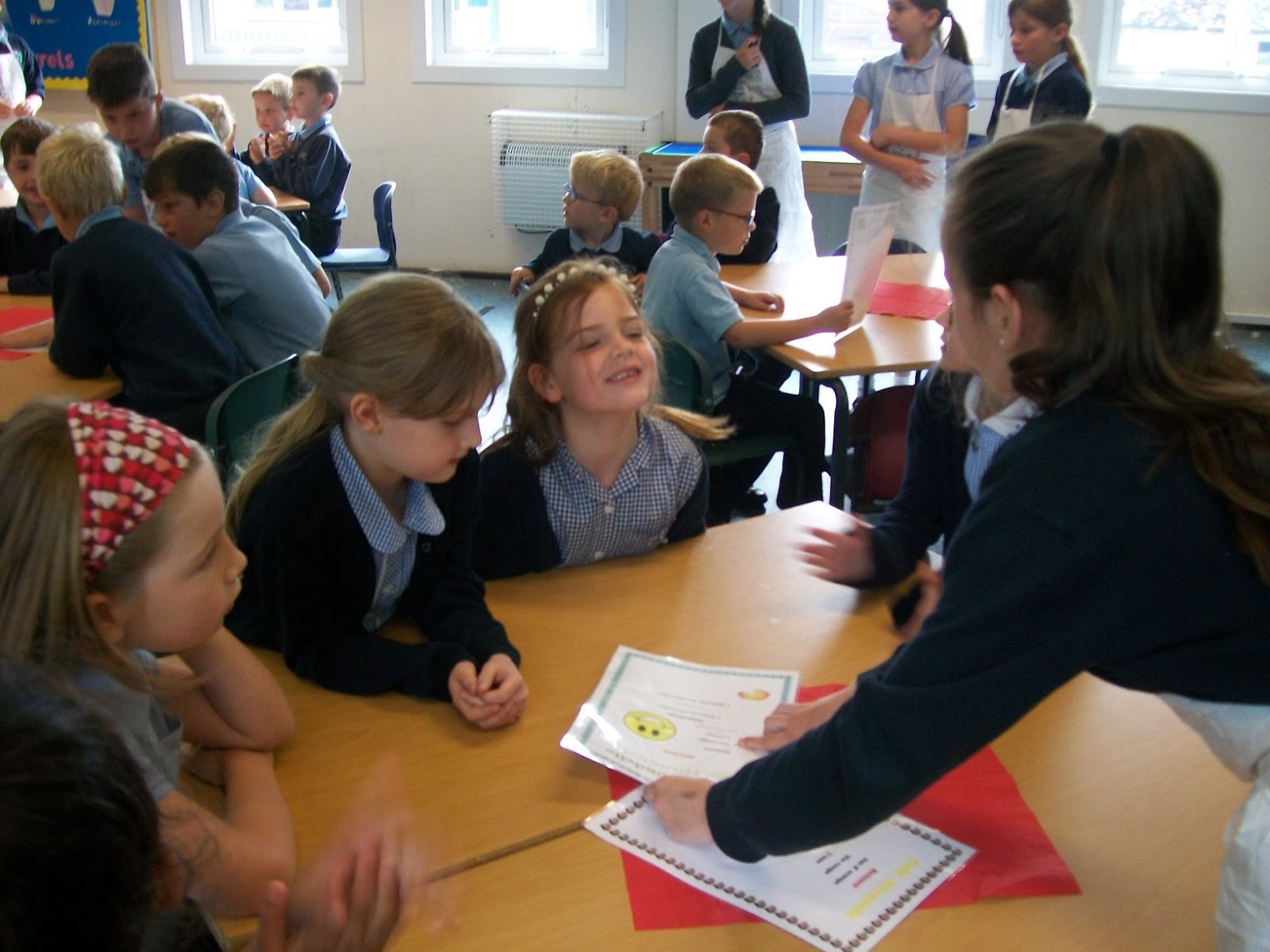 Upper Arley CofE Primary School Blog!: Cafe Hirondelle (Swallow's Cafe)