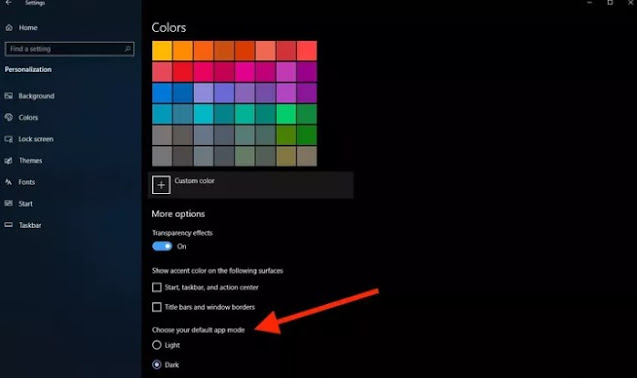 Cara Mengaktifkan Mode Gelap di Pembaruan Windows 10 Oktober 2018 ...