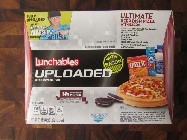 Review: Lunchables Uploaded - Ultimate Deep Dish Pizza with Bacon ...
