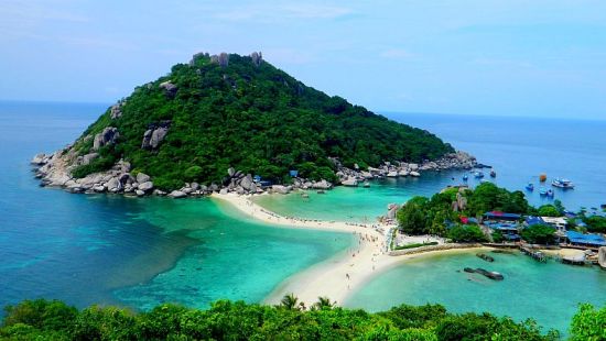Reisen und Golf: Ko Tao, oft auch Koh Tao geschrieben - mit Karte