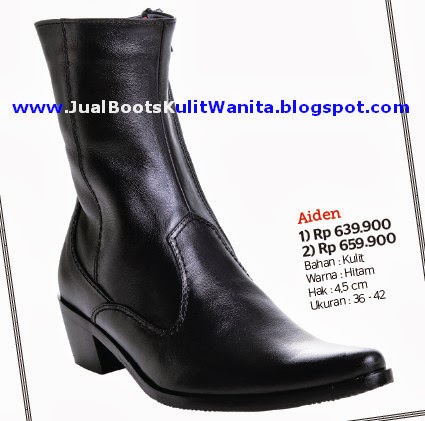 JUAL SEPATU BOOTS KULIT WANITA - JUAL SEPATU BOOTS KULIT WANITA