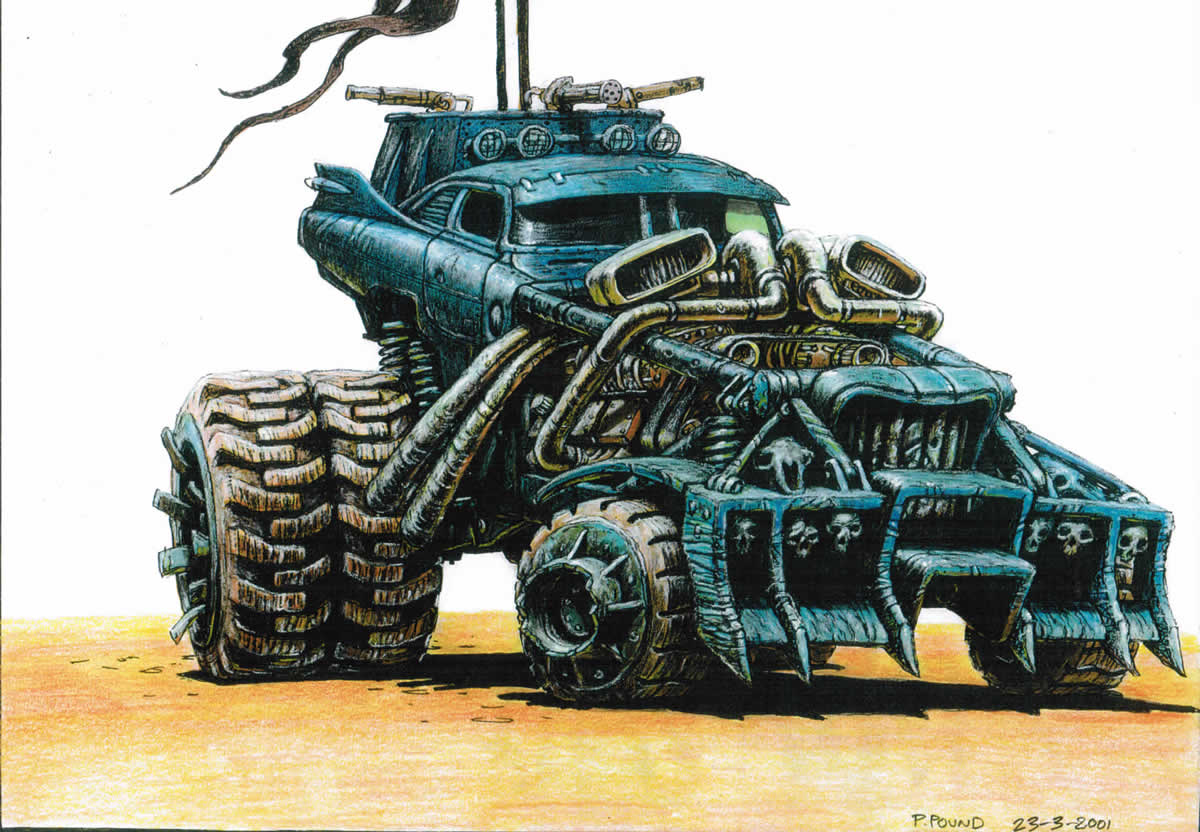 Just A Car Guy: The concept art for Mad max Fury Road was by Peter ...