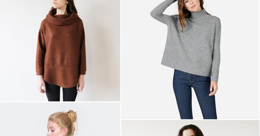 Wholecloth: Sew It Yourself : Oversized Sweater Sewing Patterns