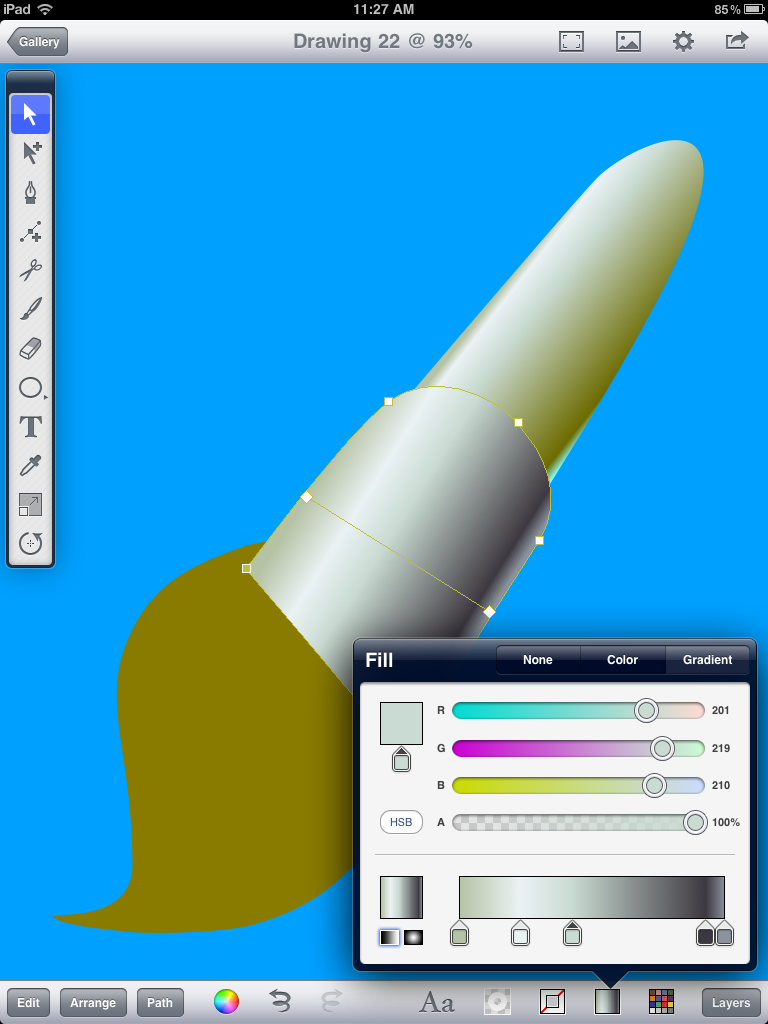 DigitalDrawer: Creating app icon art with iPad