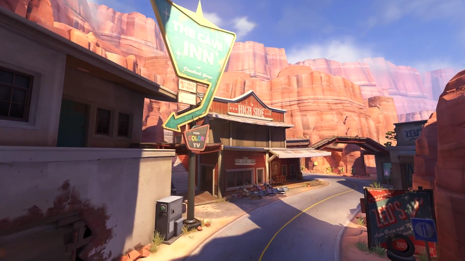 Joe Iz Gaming Blog: Overwatch Beta Route 66 Map Layout & Health Packs ...