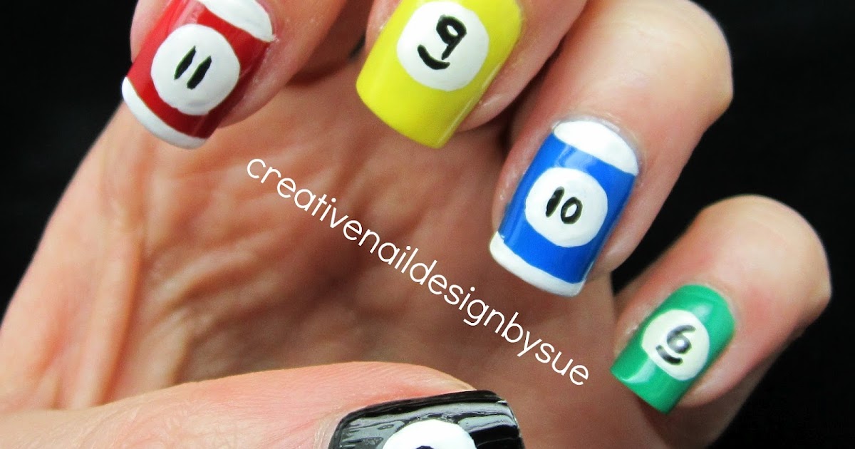 Creative Nail Design by Sue: Lazy Days Of Summer-Pool Party