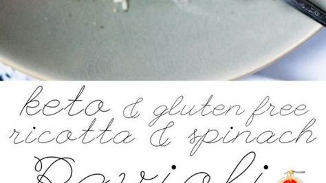 SPINACH & RICOTTA KETO RAVIOLI