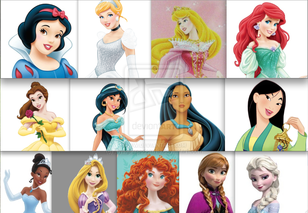 Happy Dreams: CÁC NÀNG CÔNG CHÚA XINH ĐẸP CỦA DISNEY